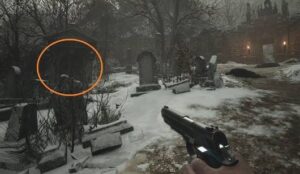 Resident Evil 8: how to open the graveyard gate