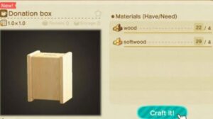 Animal Crossing New Horizons: What the donation box is and how to use