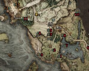 Elden Ring: All West Limgrave Bosses Locations