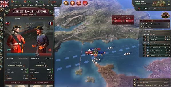 Victoria 3: Warfare – Naval Battles
