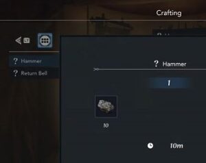 Harvestella: How to Craft Hammer