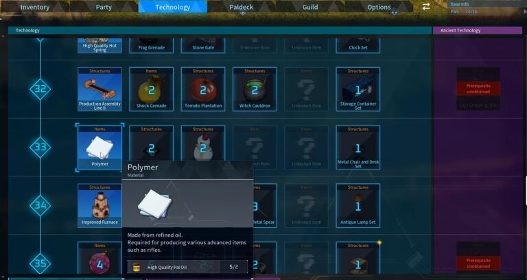 Palworld: How to Get Polymer