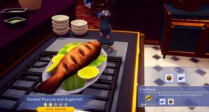 How to Make Smoked Peanuts and Anglerfish in Disney Dreamlight Valley