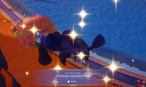 Where to Find & Catch Stygian Mudskipper in Disney Dreamlight Valley
