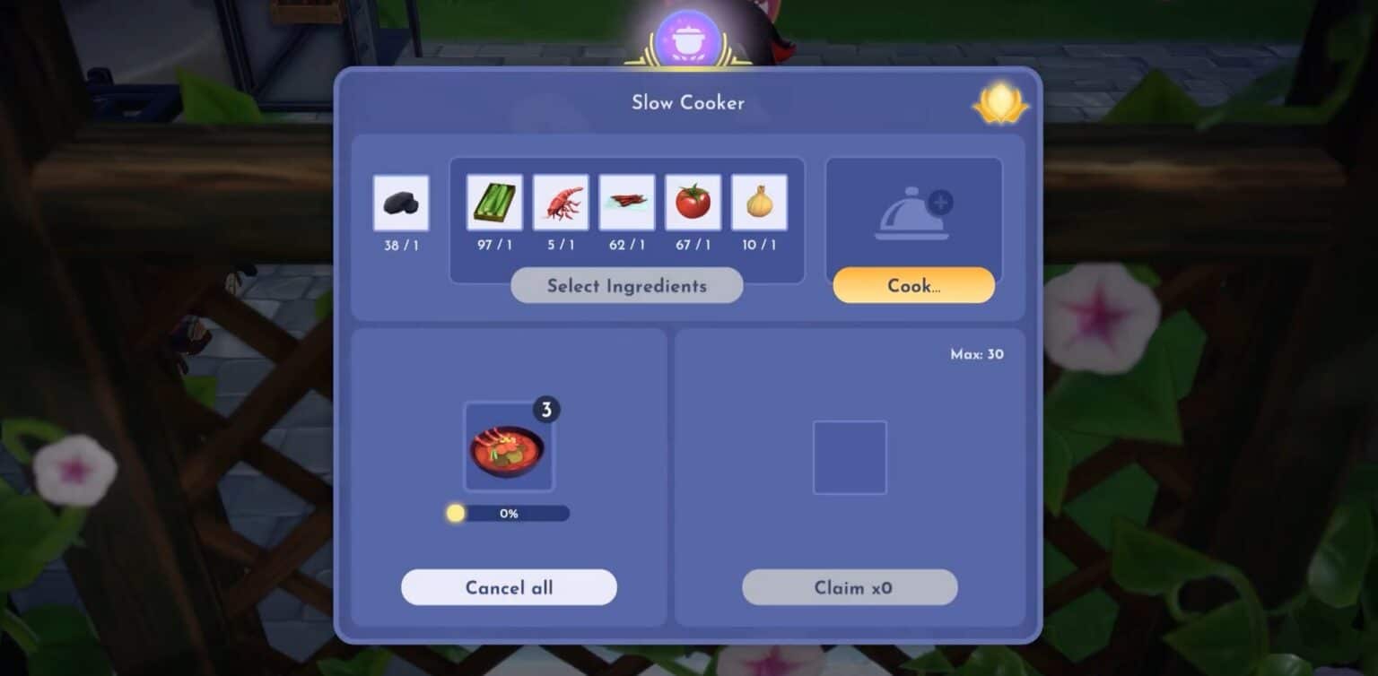 How to Unlock and Use the Slow Cooker in Disney Dreamlight Valley