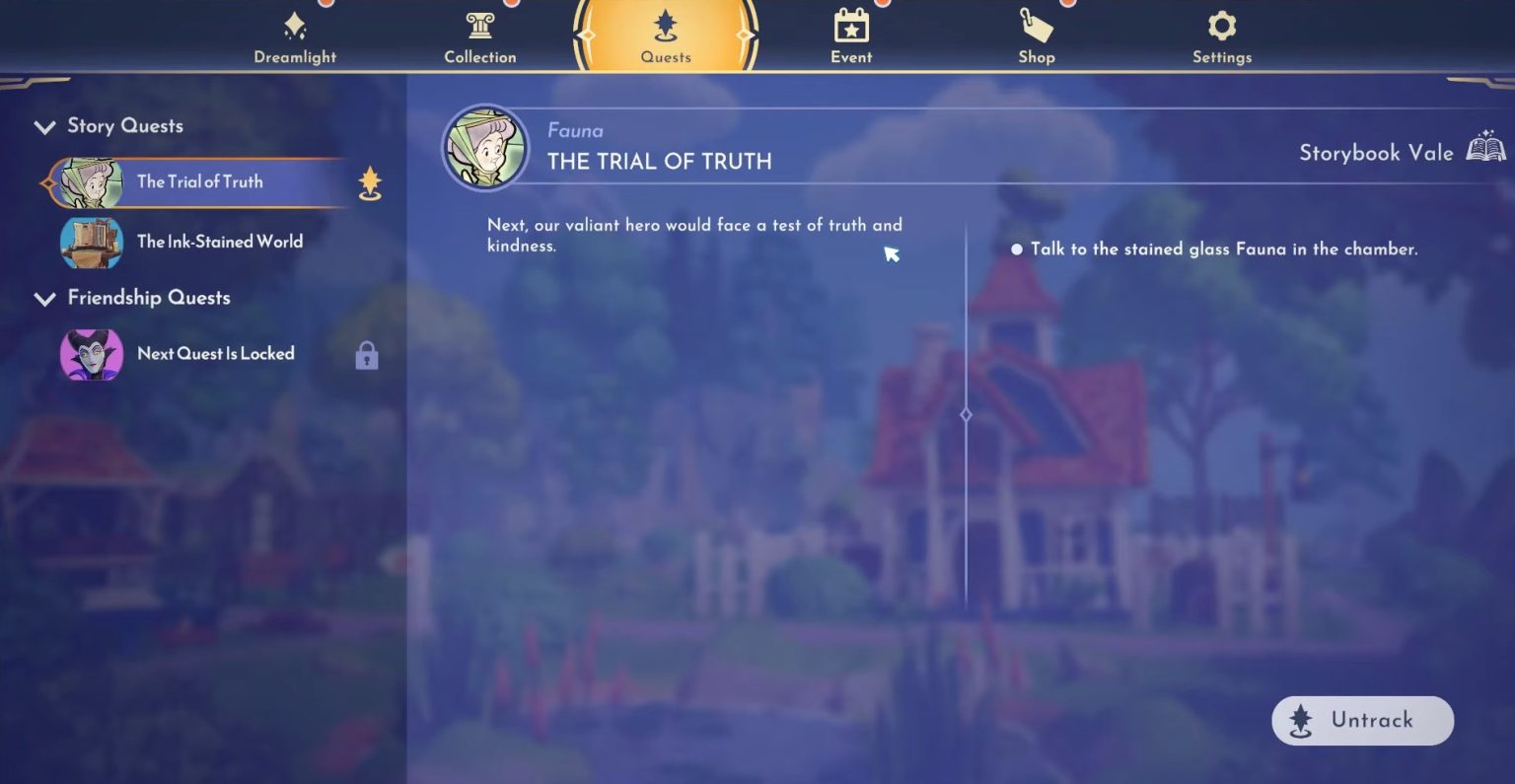 The Trial of Truth Quest Guide in Disney Dreamlight Valley