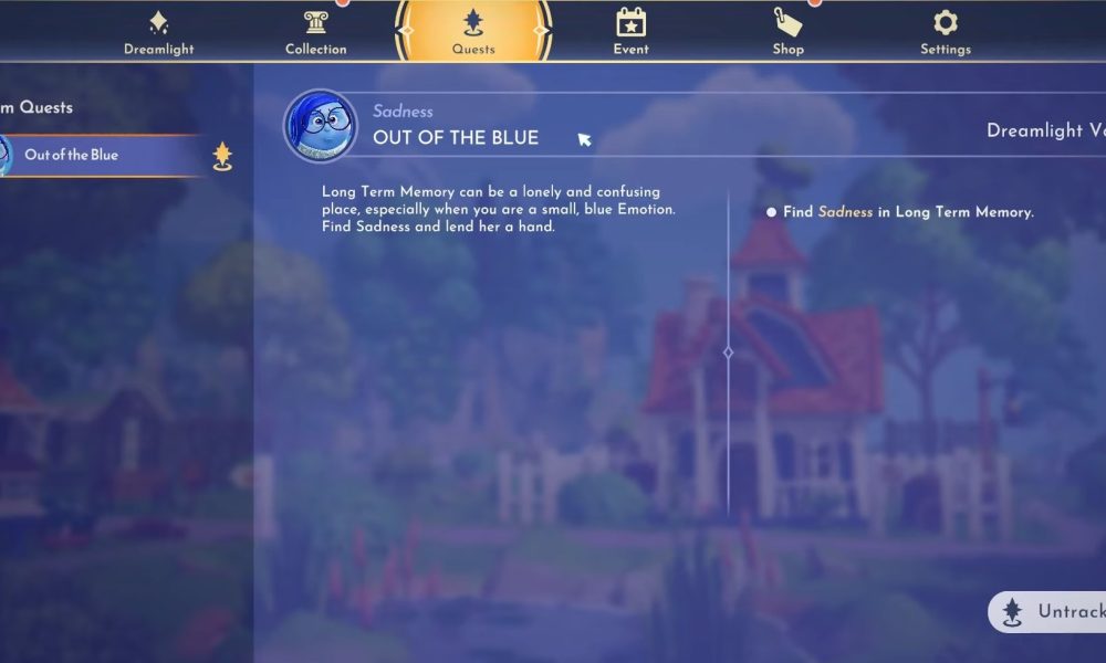 Out of the Blue Quest Guide in Disney Dreamlight Valley