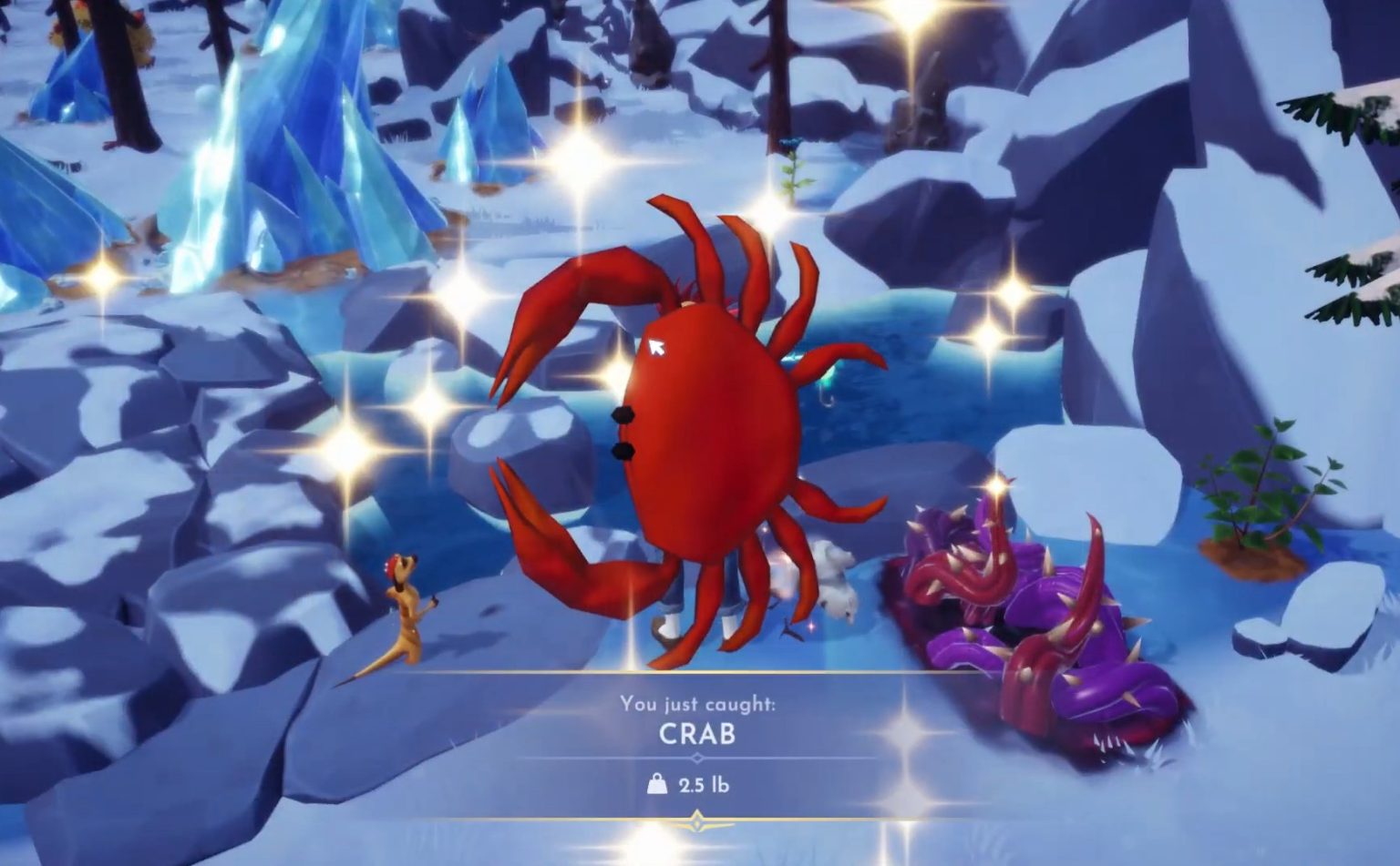 Where to Find and Catch Crab in Disney Dreamlight Valley