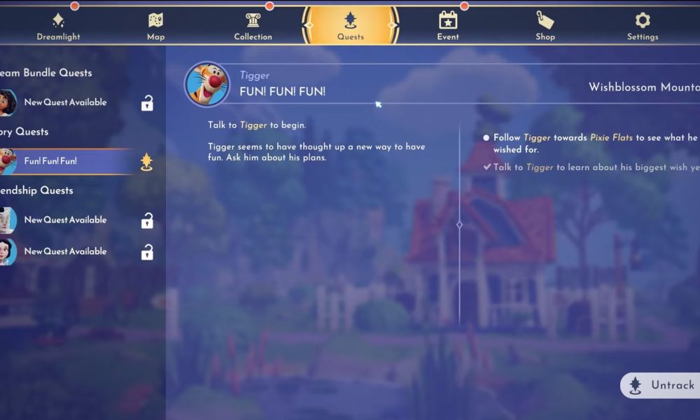 Fun Fun Fun Quest Guide in Disney Dreamlight Valley