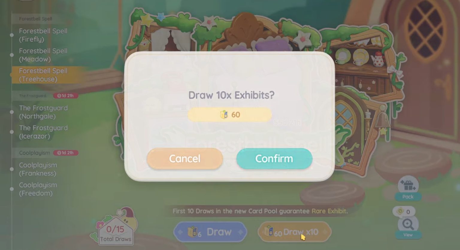All Forestbell Spell Banner Items in Heartopia