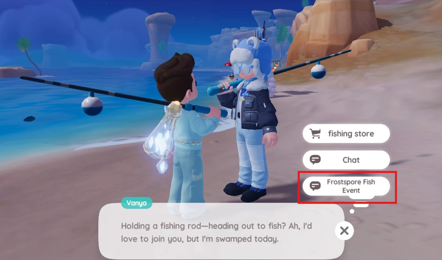How to Catch Frostspore Whale Shark in Heartopia