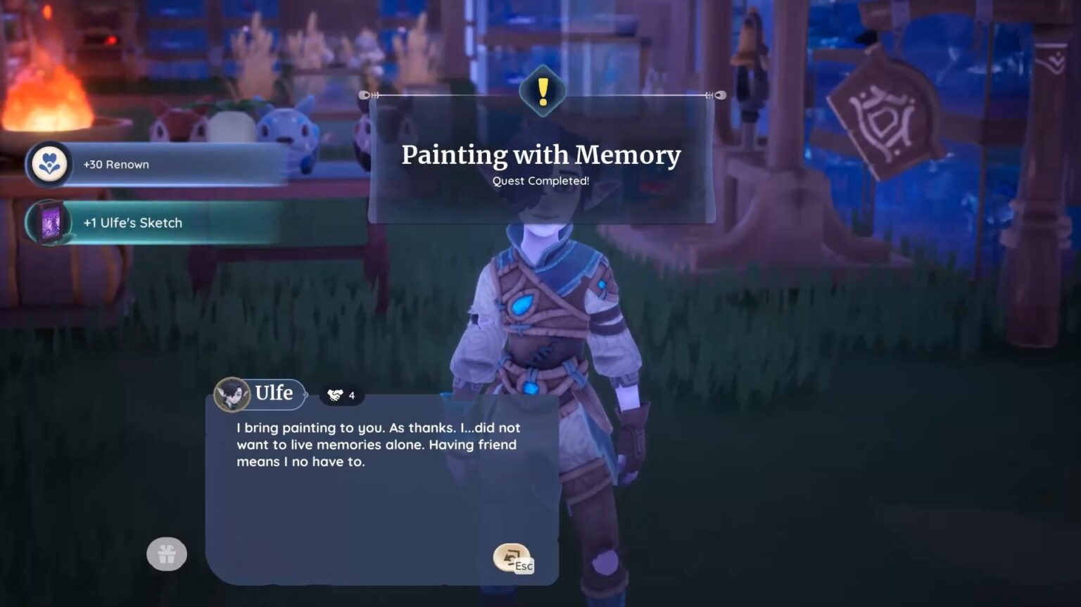 Painting with Memory Quest Guide in Palia